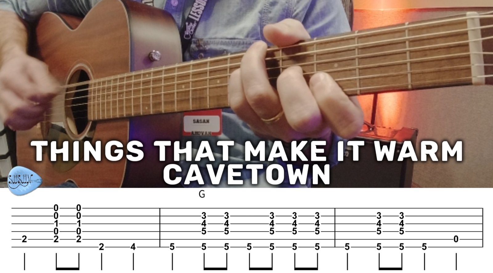 Things That Make it Warm - Cavetown (Guitar TAB) - SASAN GUITAR